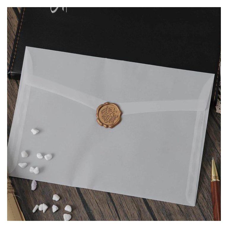 Custom Made Semi-transparent Envelope